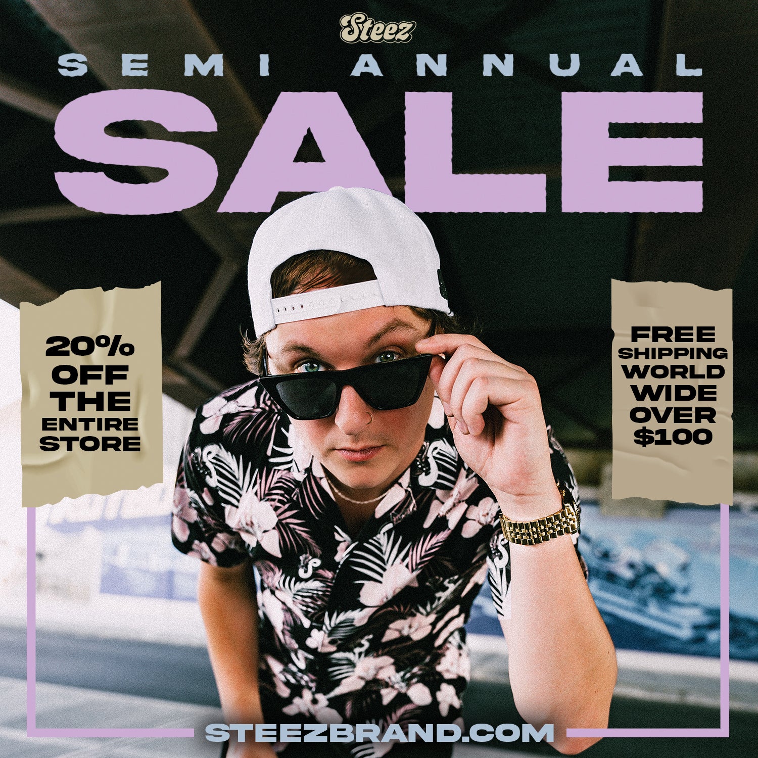 Semi-Annual Sales Event – Steez Brand